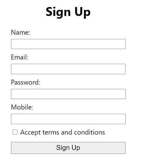 Form Validation In React Using The Usereducer Hook